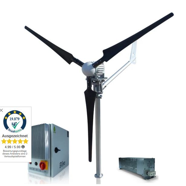 ISTA BREEZE 48V / 2000W VJETRO GENERATOR SA LIFEPO4 KONTROLEROM
