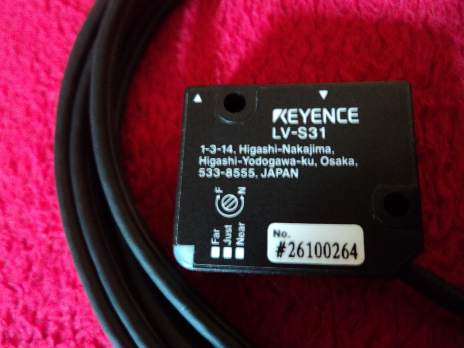 -KEYENCE LV-S31 LASERSKI OPTIČKI SENZOR