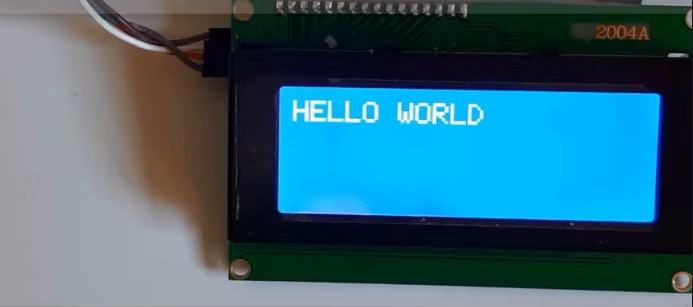LCD i2c arduino 4x20 EKRAN