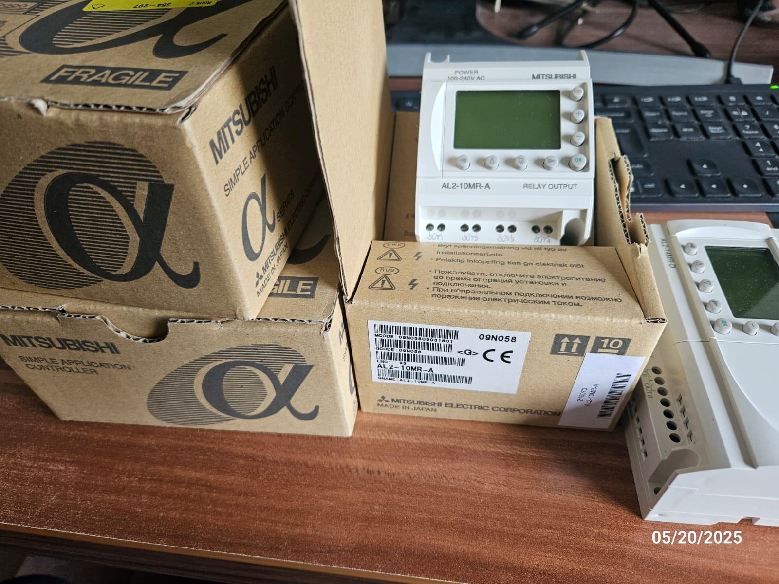 Mitsubishi Electric Alpha AL2-10MR-A PLC