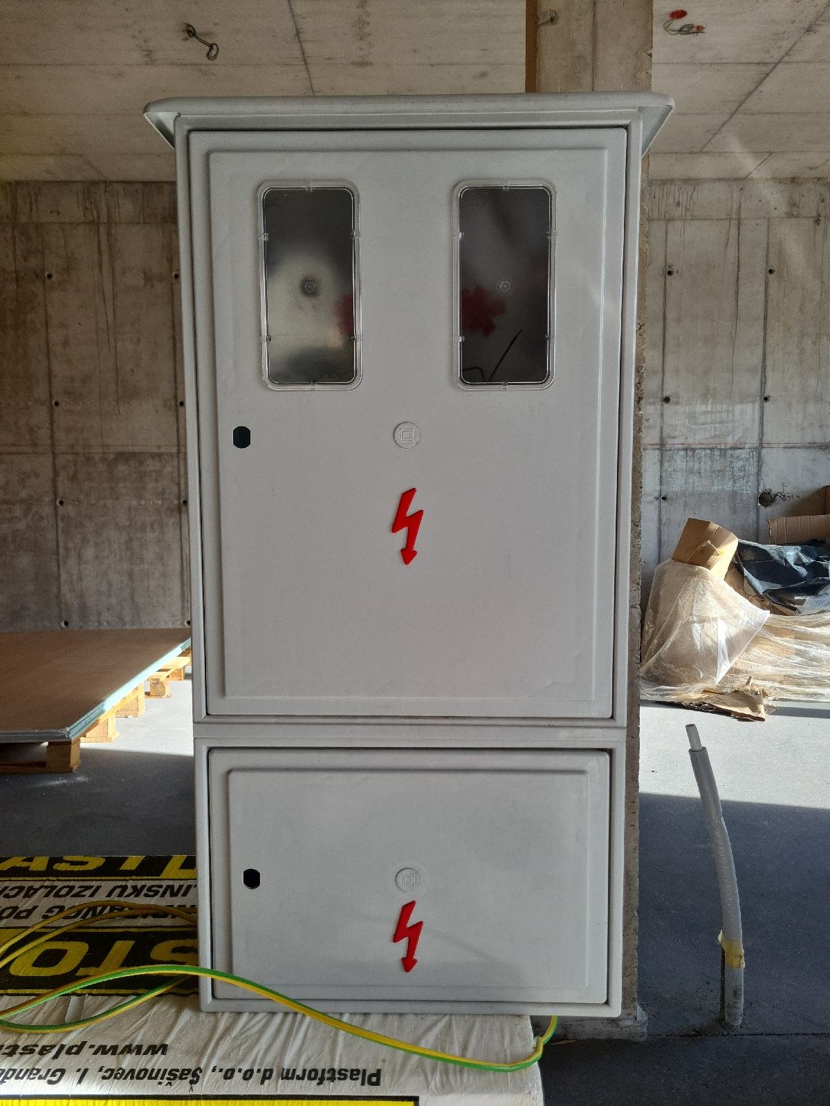 Ormarić za privremeni priključak struje na gradilištu