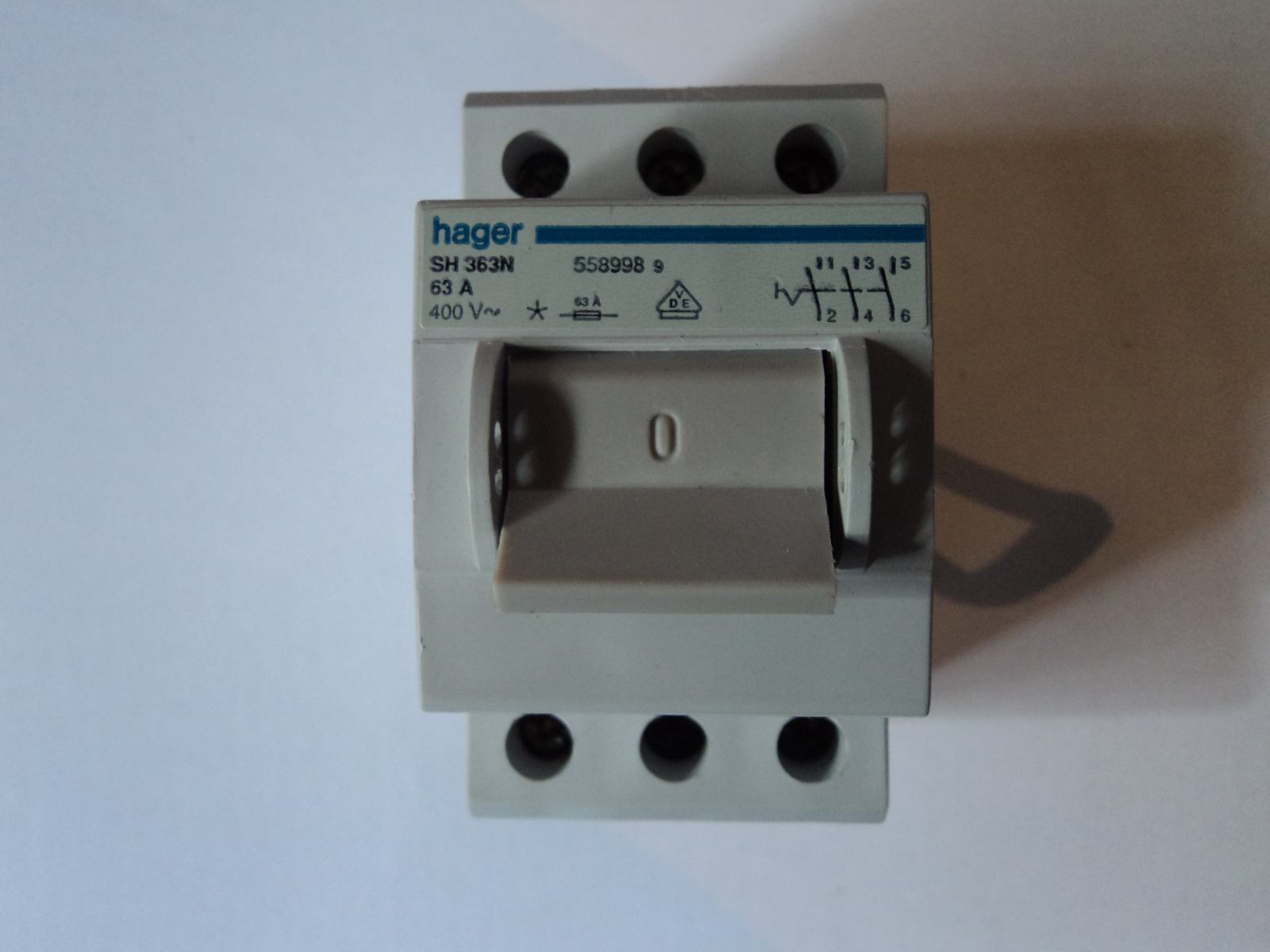 GLAVNI PREKIDAČ HAGER 63A