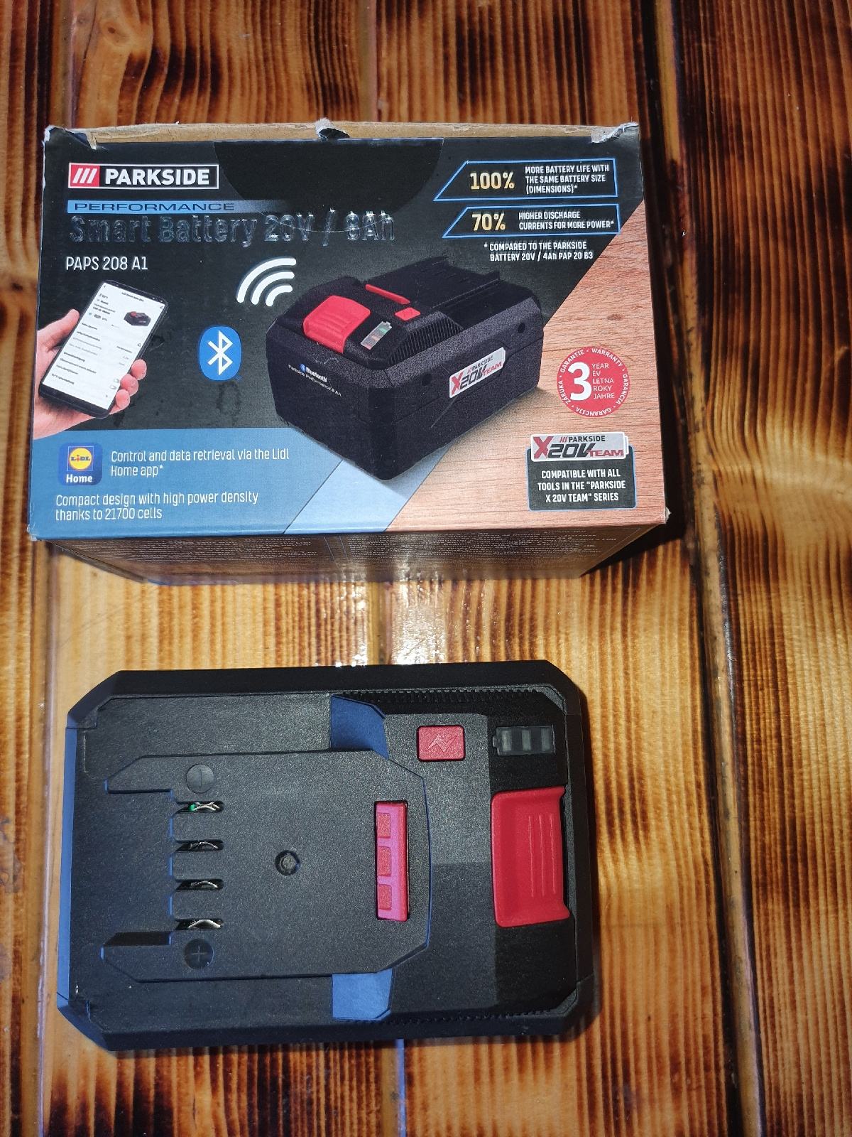 Parkside (Lidl alati) baterija 8A Smart