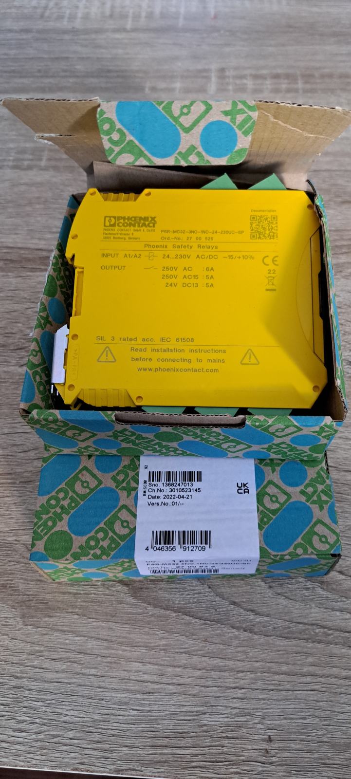 Phoenix contact Safety Relays