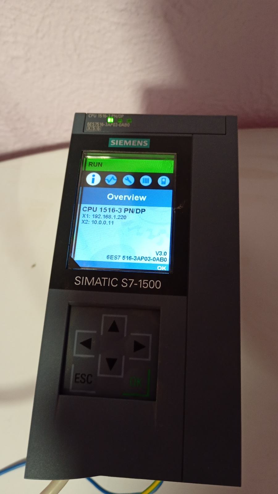 PLC Siemens S7-1516