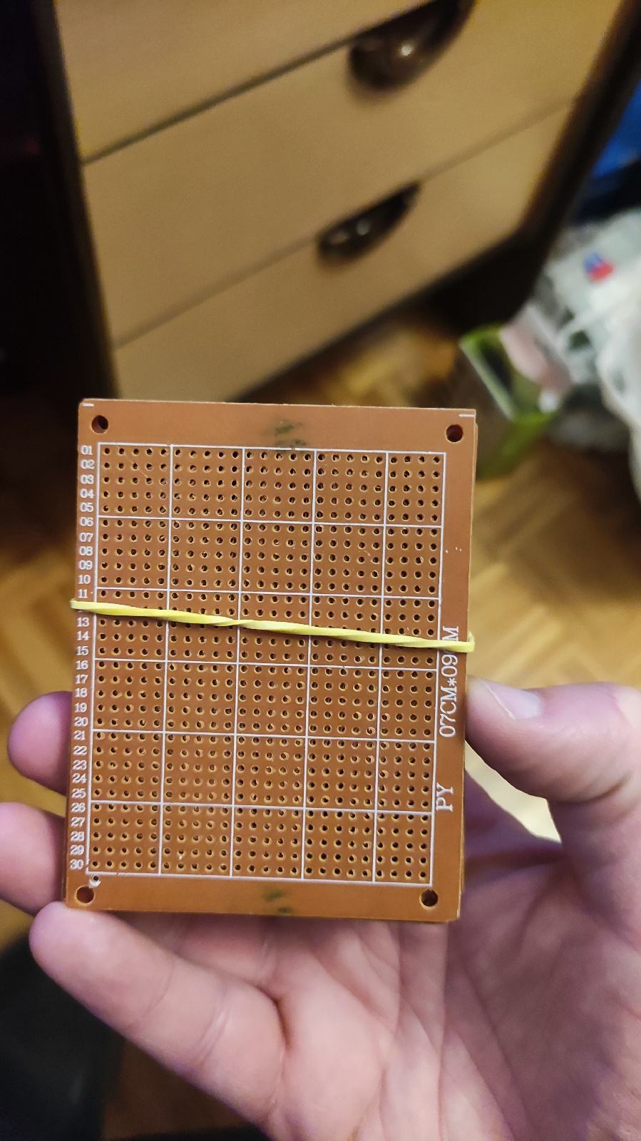 Prototipna PCB 10komada pločica 7x9cm