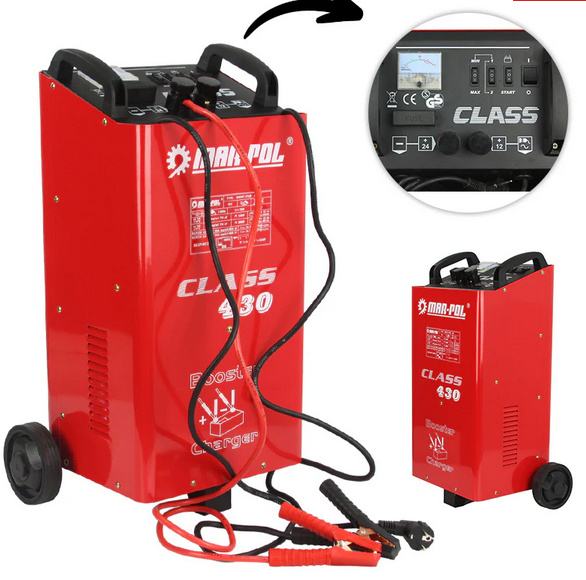 Punjač za akumulatore / starter 12-24 v 400A