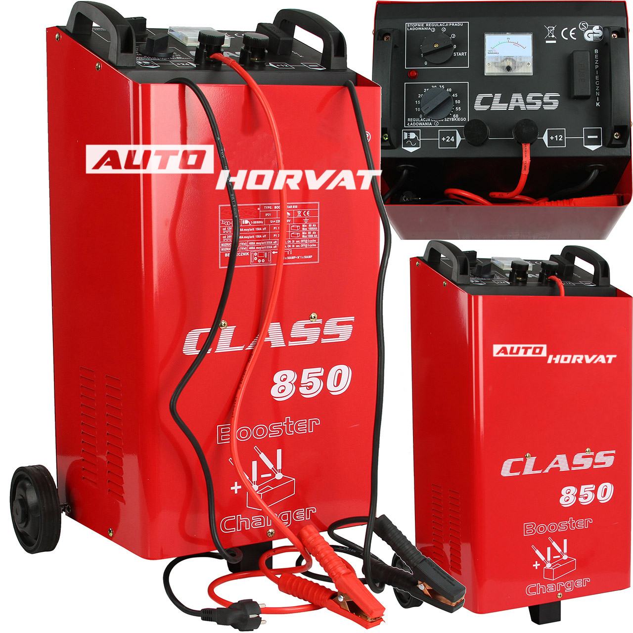 PUNJAČ I STARTER AKUMULATORA - MOBILNI - 850 CLAAS - 12V/24V ! 400A