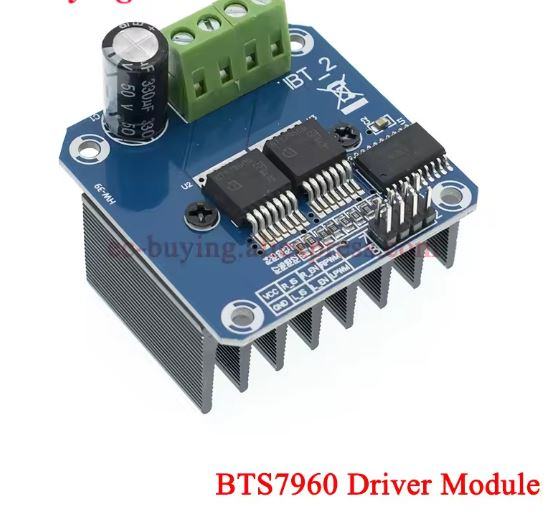 PWM dvostruki BTS7960 BTN7960 43A H-bridge Motor Driver Module 7v-12v