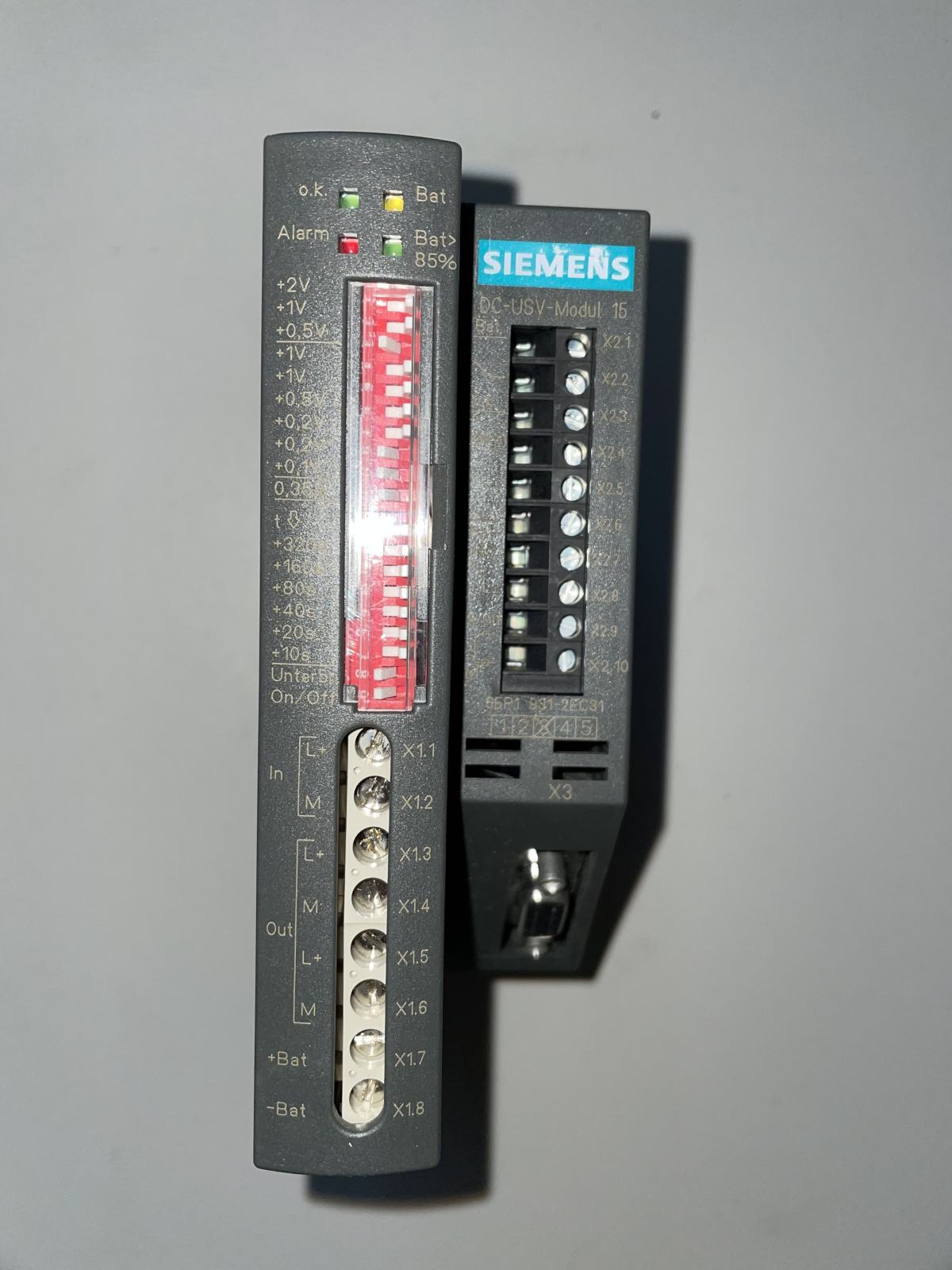 SIEMENS PLC DC USV-MODUL 15 - 6EP1931-2EC31 S7 300