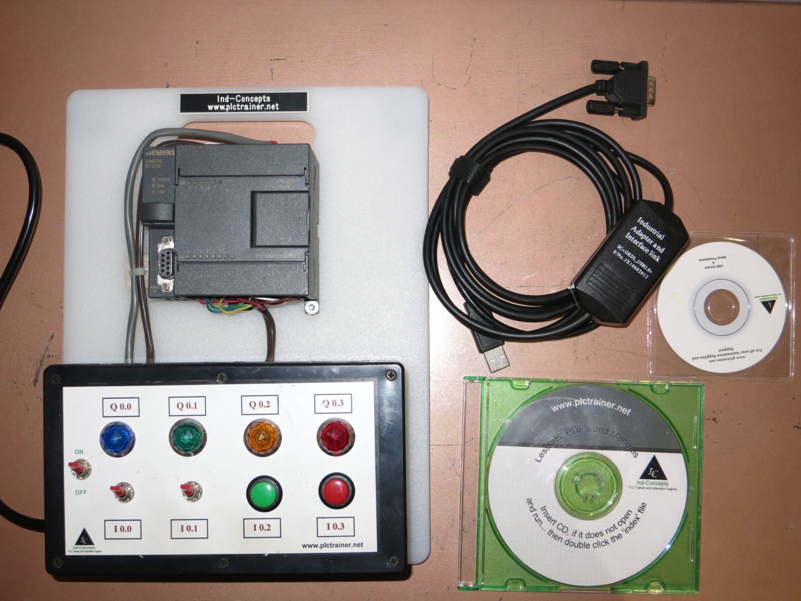 Siemens S7-200 PLC Training Kit