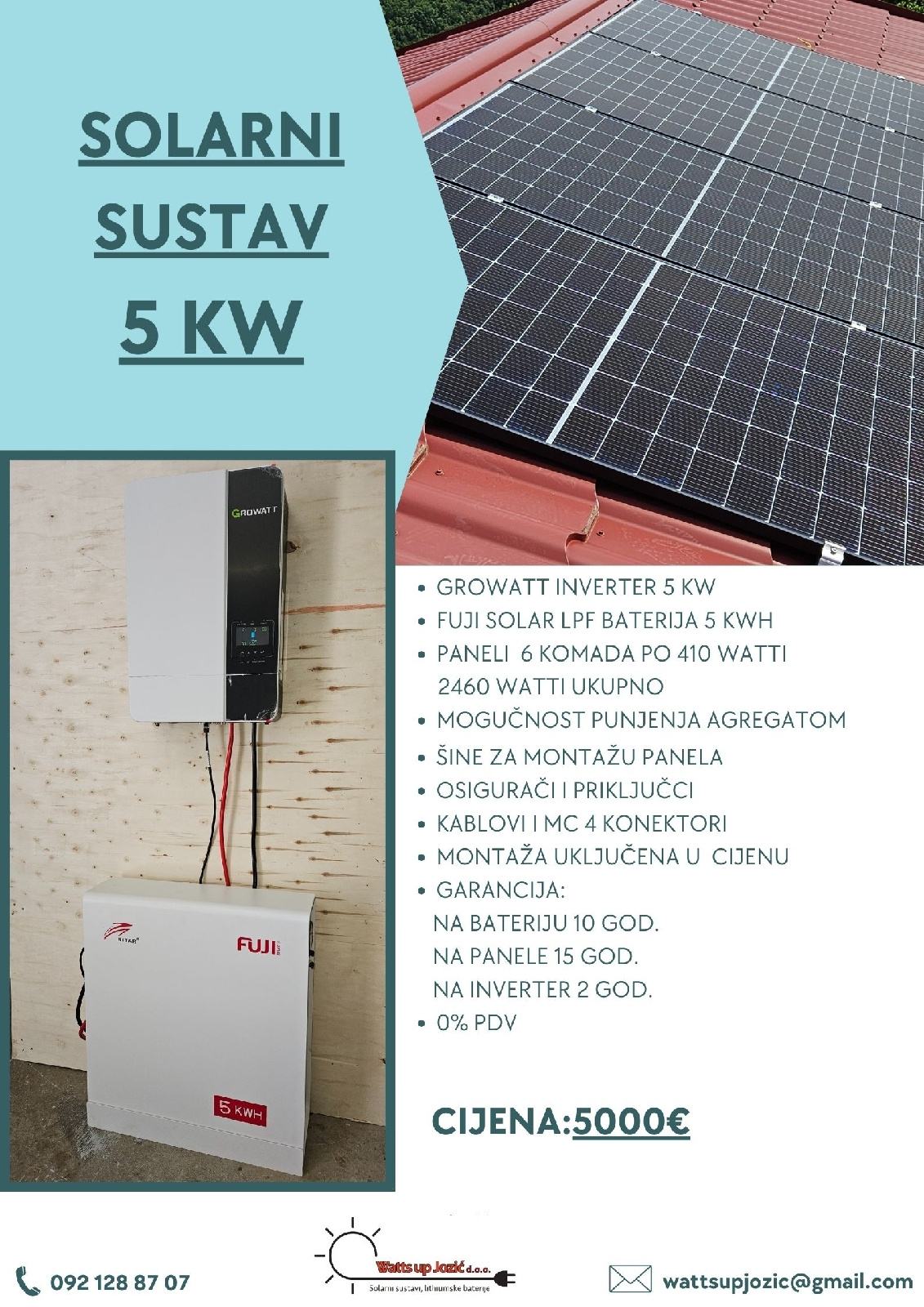 Solarni sustavi 5kw