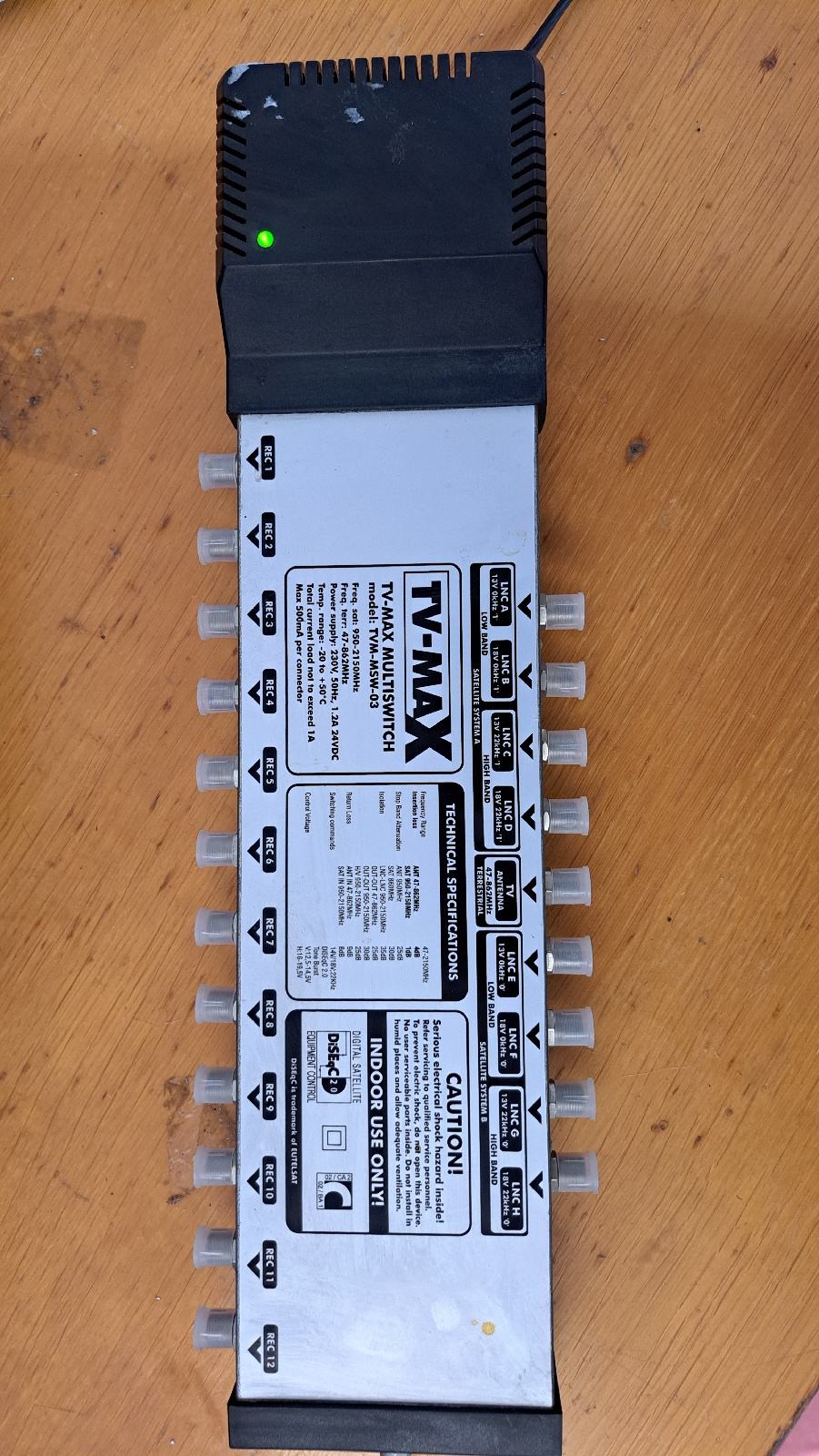 Spliter switch za satelite