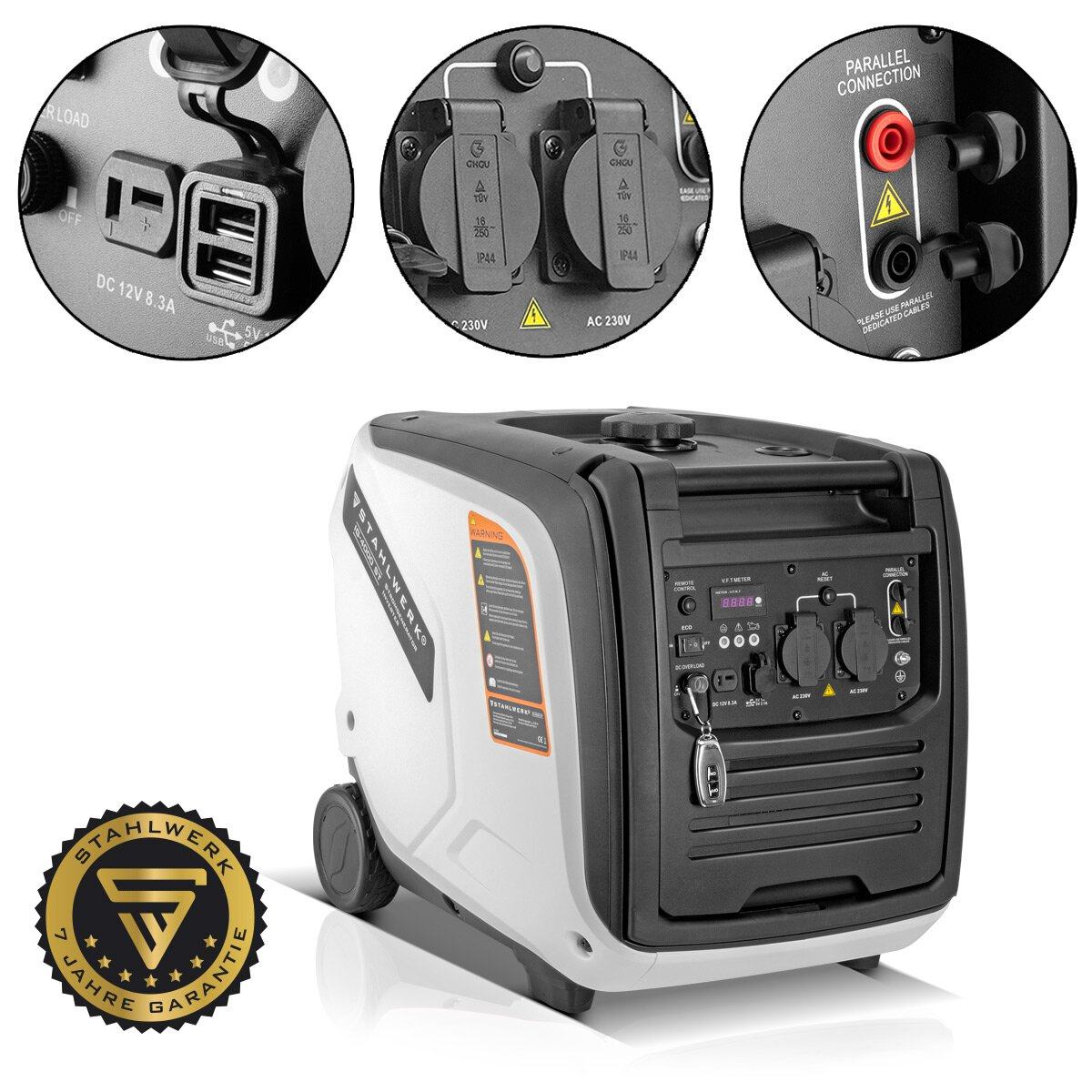 STAHLWERK IG-4000 ST inverterski benzinski generator struje 4kW