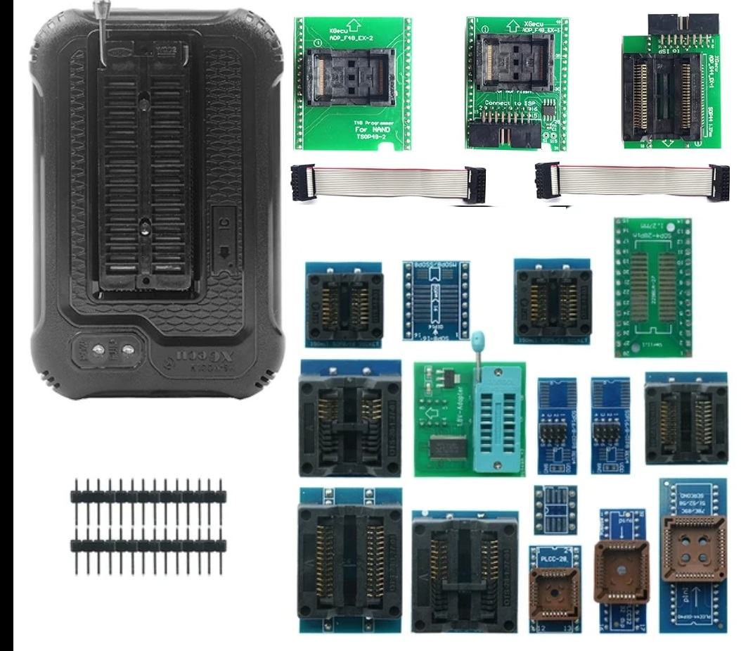 T48 univerzalni eeprom programator + 30 adaptera TL866 t48
