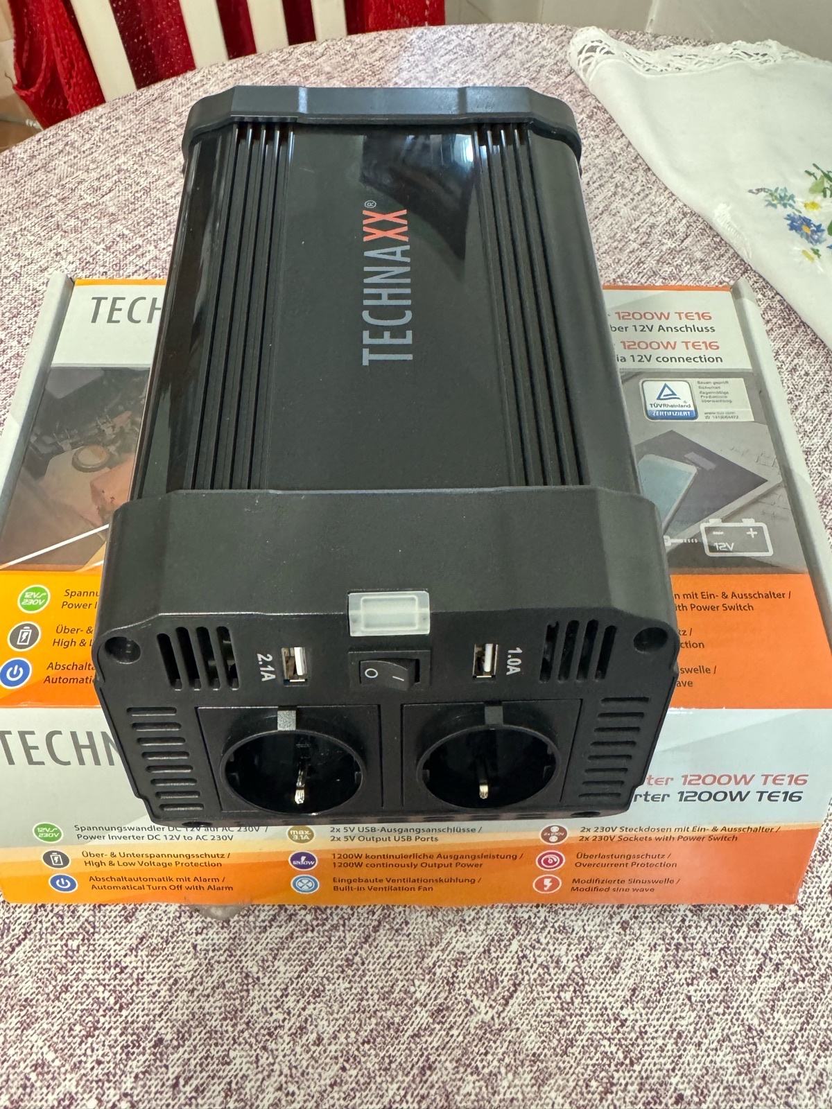 TECHNAXX INVERTER 1200W TE16