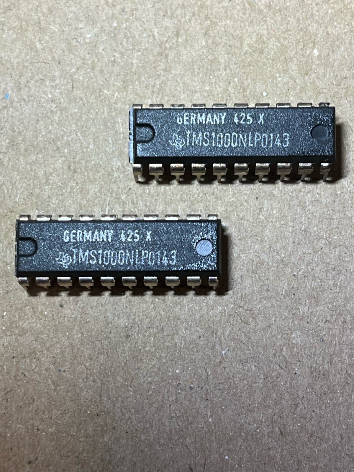 TMS1000-143 4 bit UPC Mikroprocesor