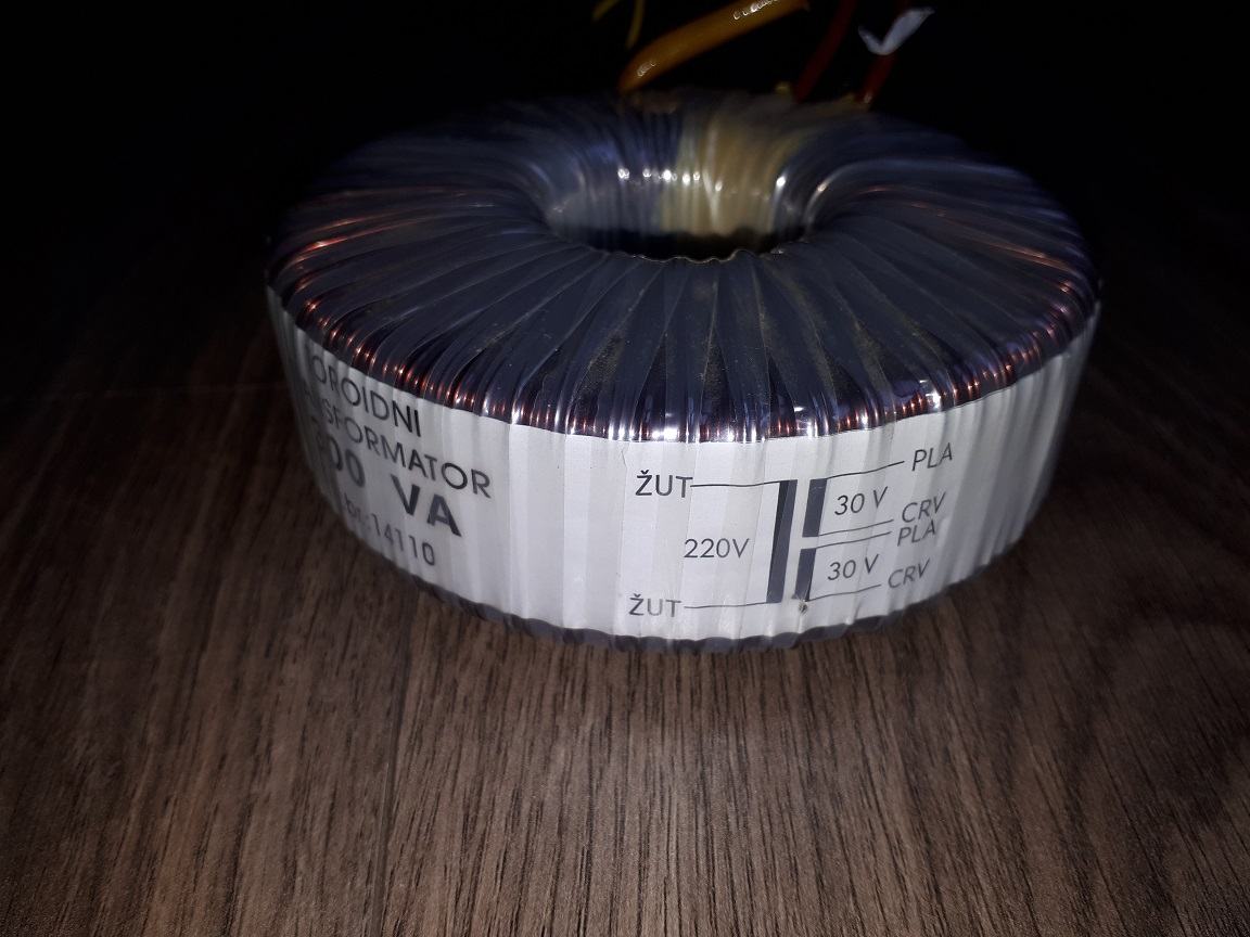 Toroidni transformator 300VA