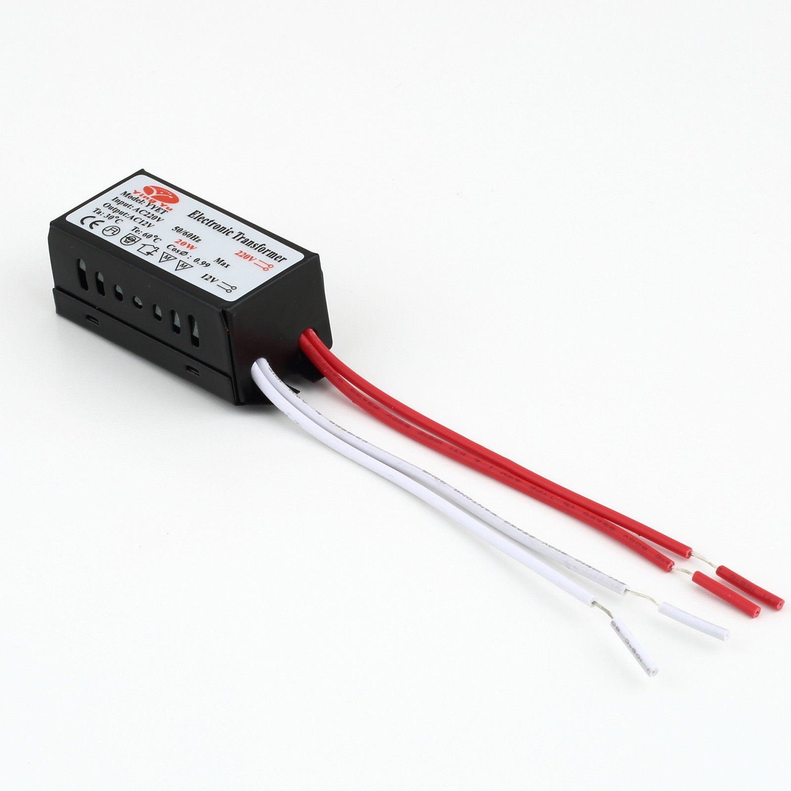 Transformator 220V - 12V AC 20W