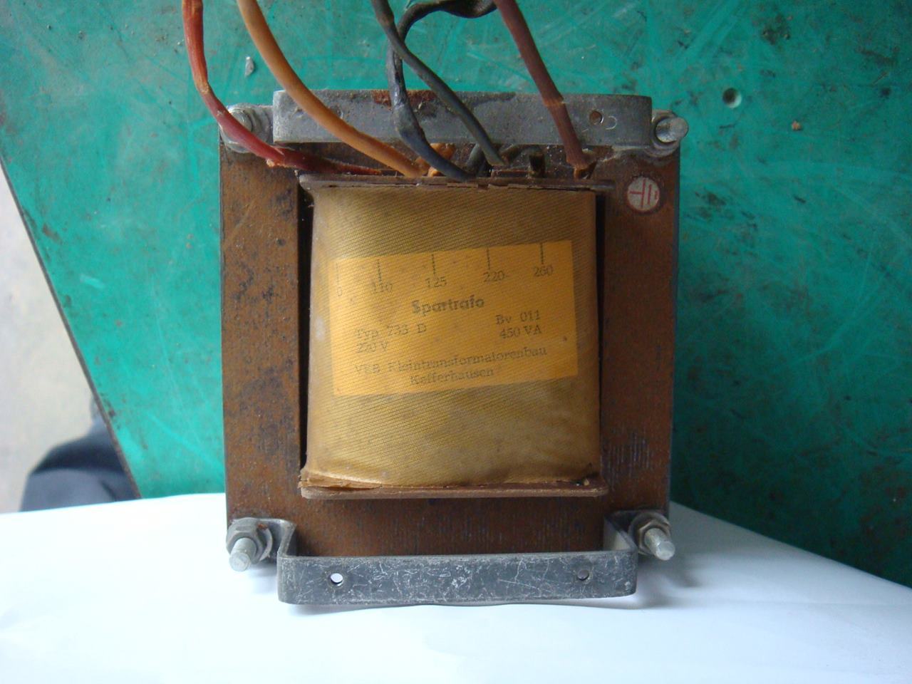 Transformator SPARTRAFO, 450VA, 50Hz