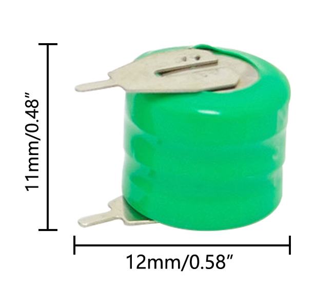 Ugradbena punjiva baterija 3.6V 20mAh