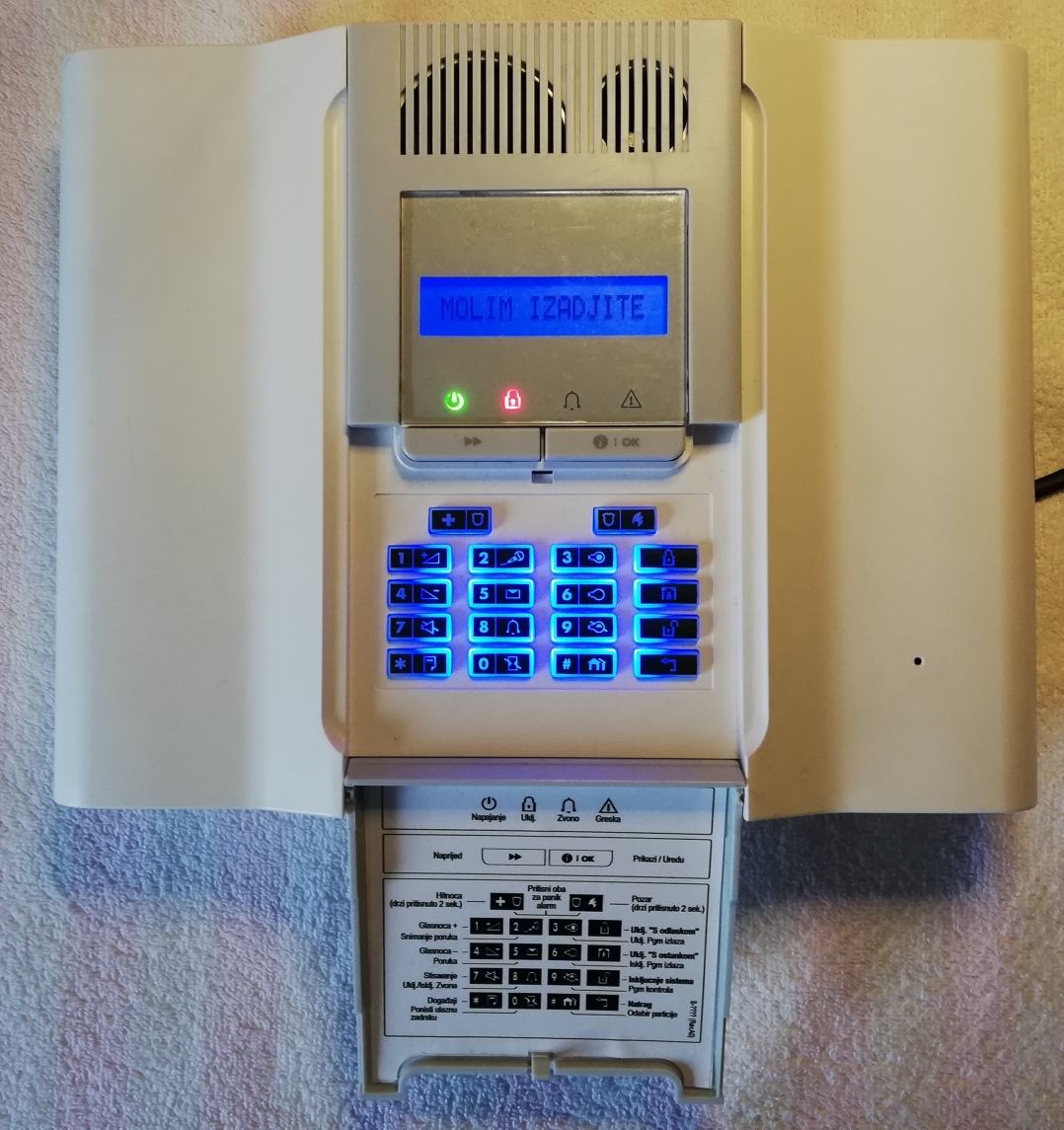 Visonic : Powermax Complete alarmna centrala ( 868,95 Mhz )