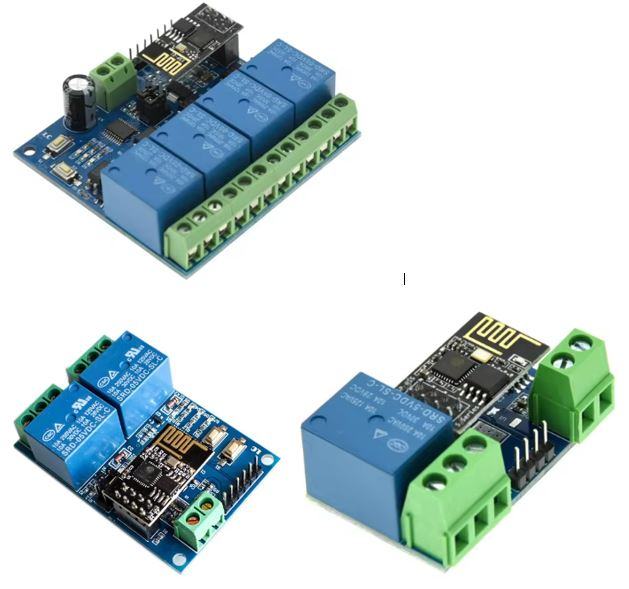 WiFi Relej Modul ESP8266 +ESP-01 5V Things Smart Home Remote Switch