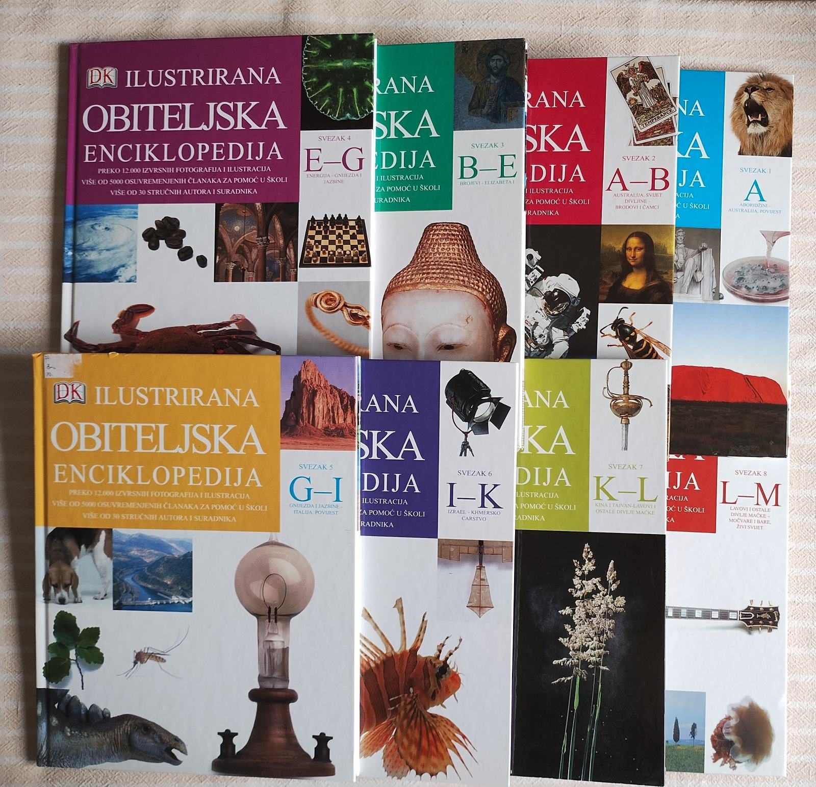 ILUSTRIRANA OBITELJSKA ENCIKLOPEDIJA 1 -9