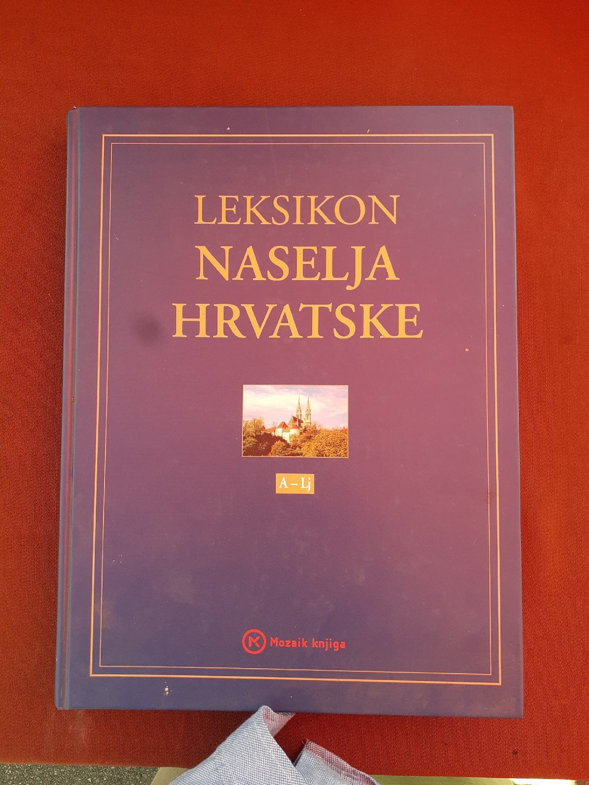 Leksikon naselja Hrvatske 1-2 + zemljovidi i kazalo