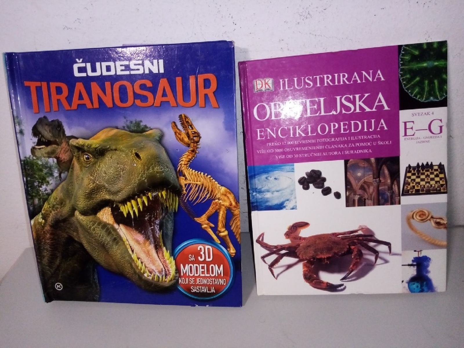 Obiteljska enciklopedija E G, tiranosaur