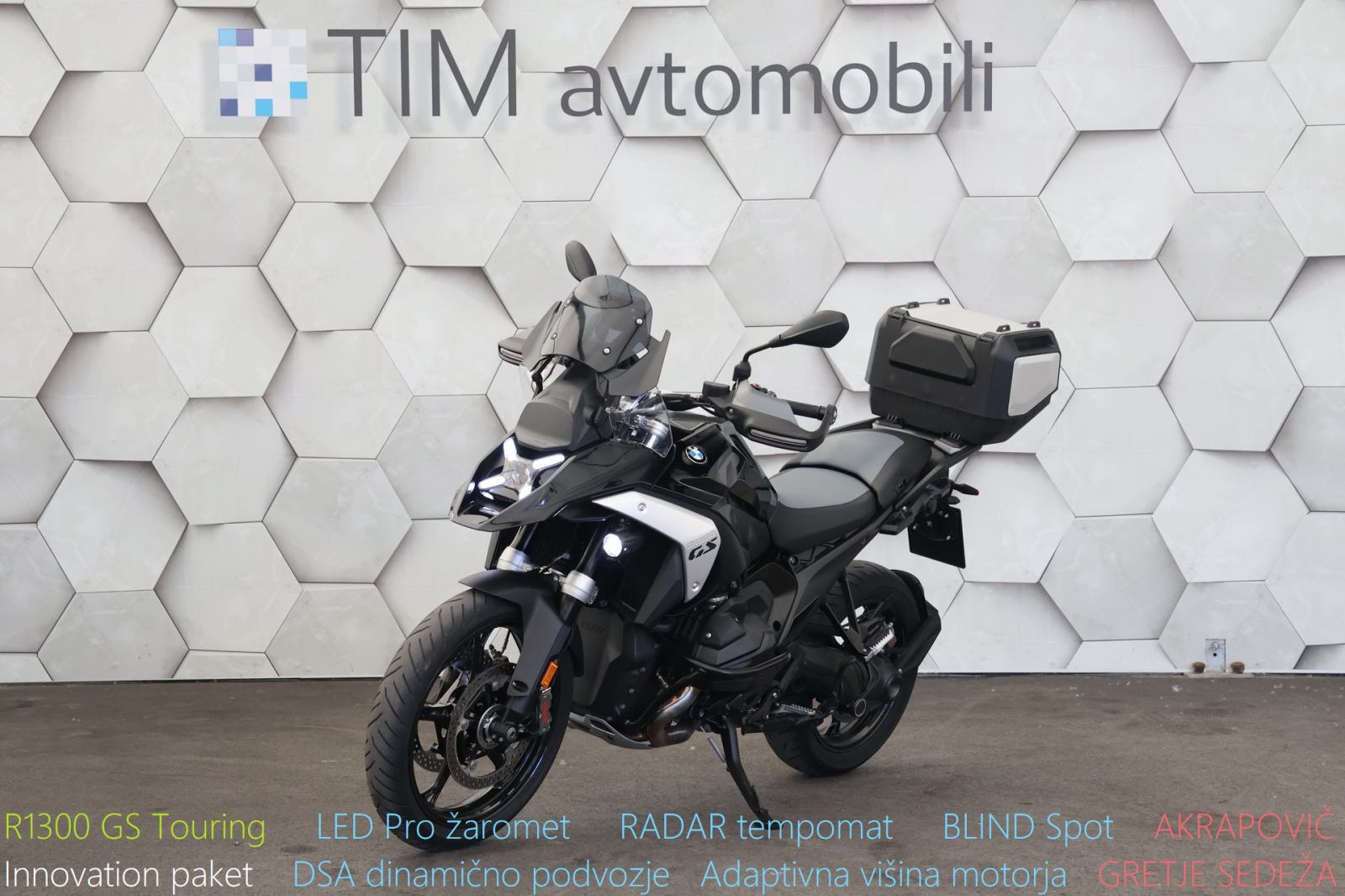 BMW R 1300 GS AKRAPOVIČ ACC Matrix LED DSA Innovation, 2024 god.