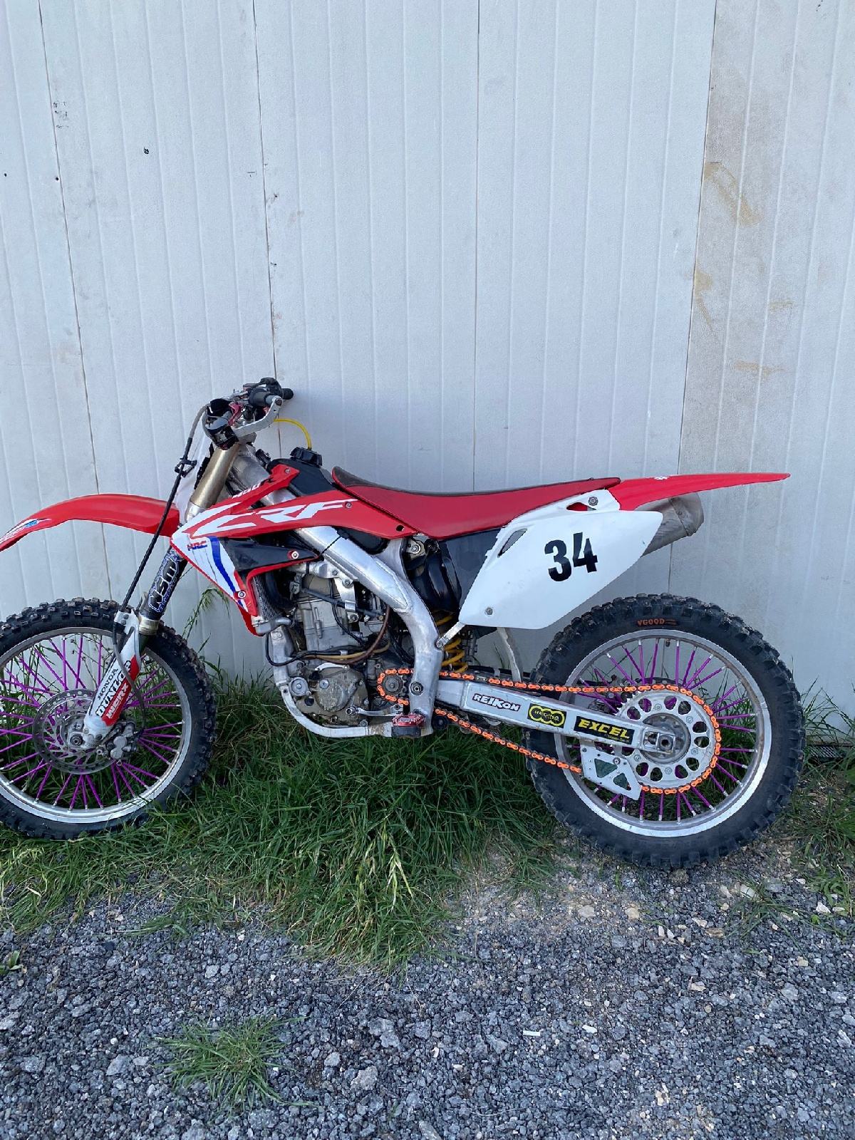 Honda Cfr 450 r 450 cm3, 2008 god.