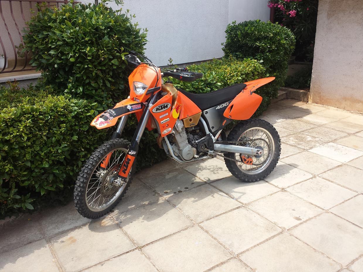 KTM exc 400 cm3, 2002 god.
