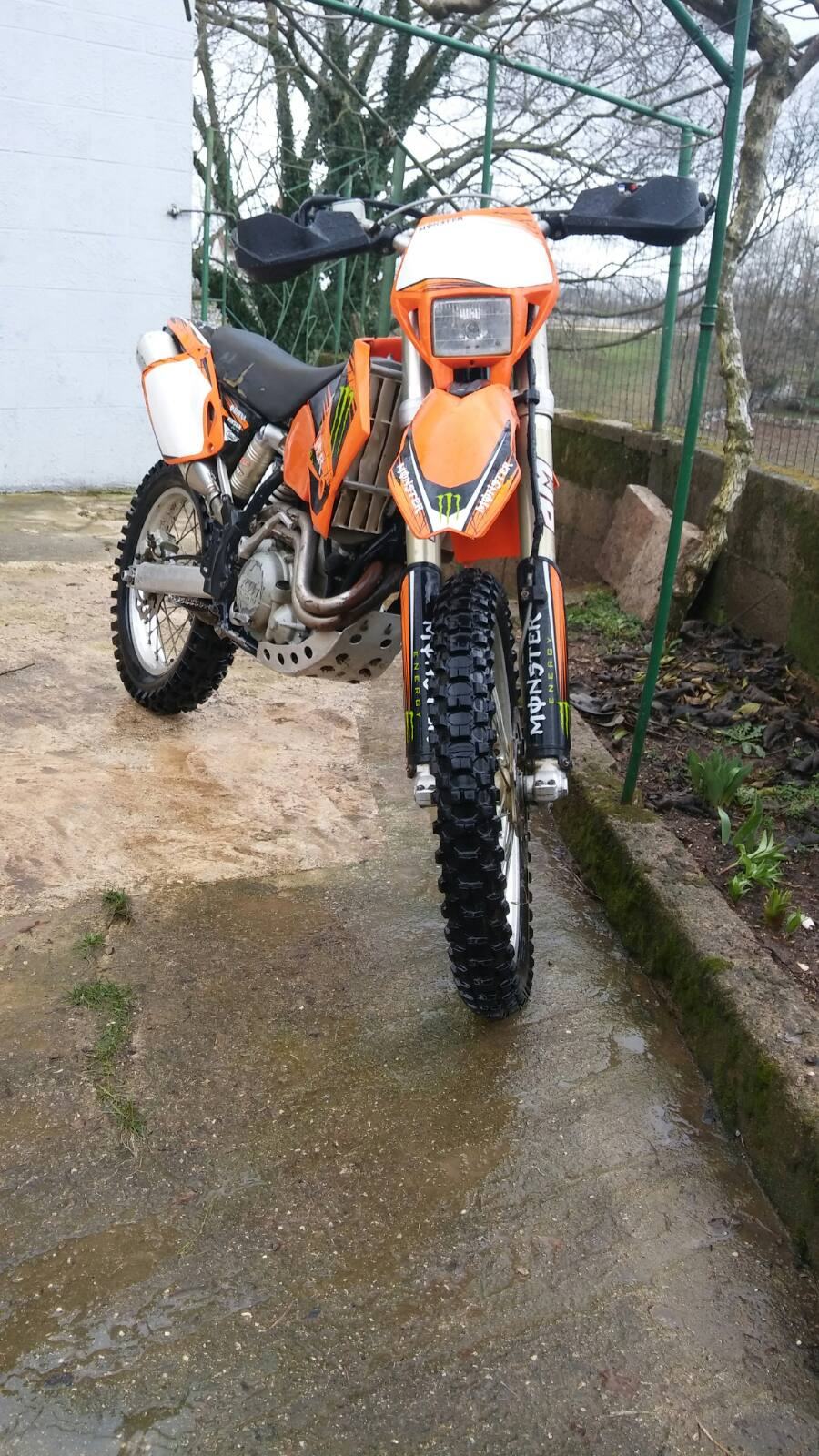Ktm exc 450, 2004 god.