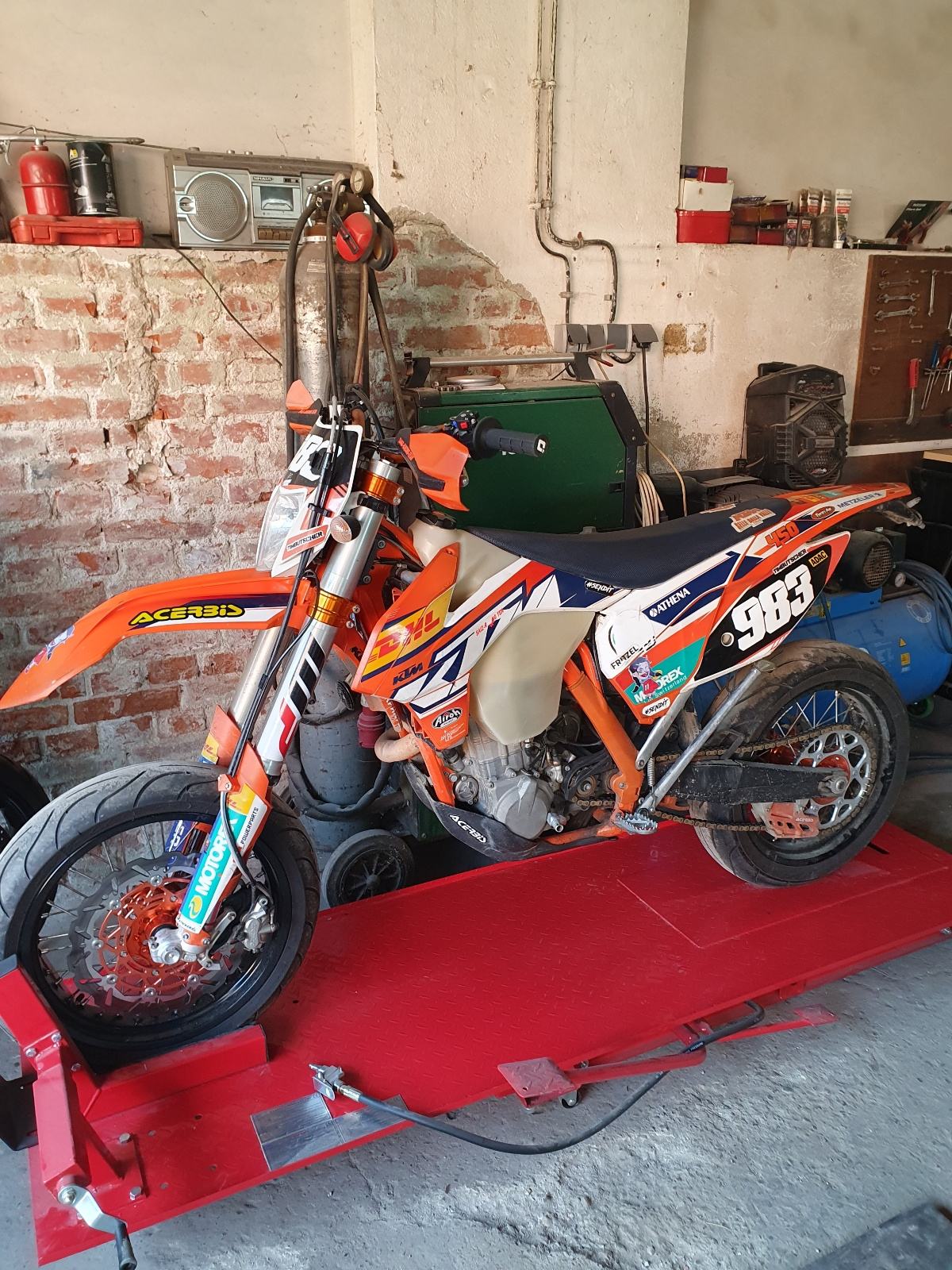 KTM EXC-F 450, 2015 god.
