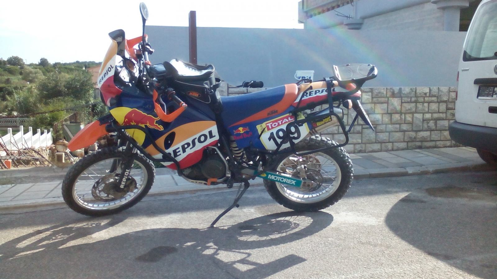 KTM LC4 660 Rally, 1999 god.