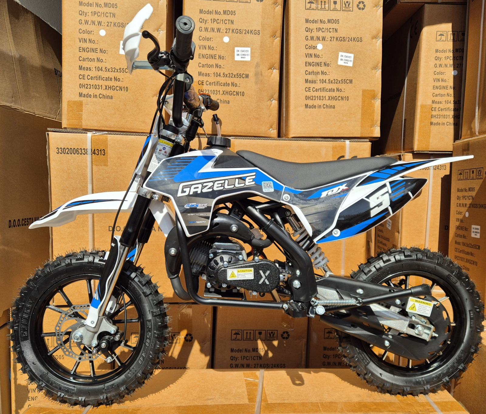 MINI KROS GAZZELE 50cc 10 col SVA OPREMA - NAJNOVIJI, 2025 god.