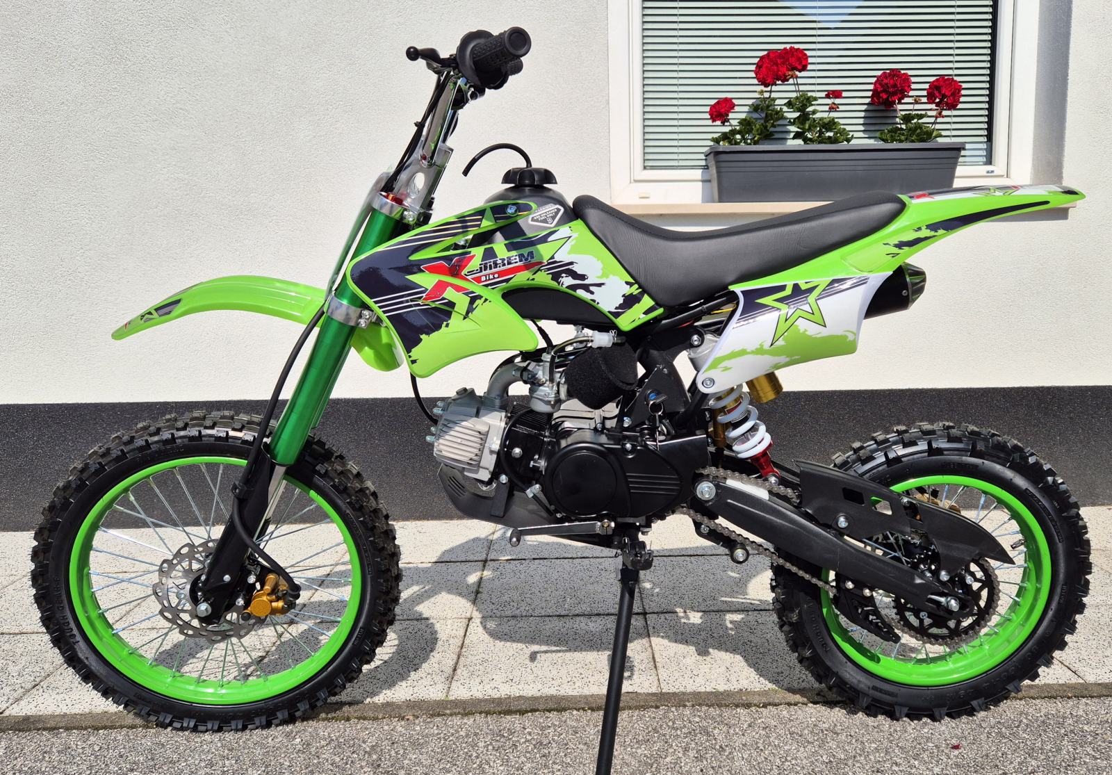 Pitbikes DIRT BIKE KROS 125cc jamstvo 1-leto, 2026 god.