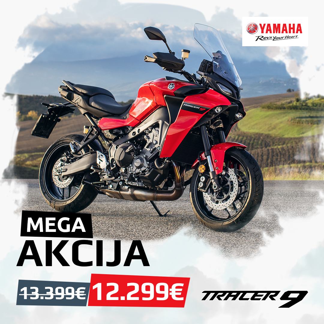 Yamaha Tracer 9 Mega akcija!, 2023 god.