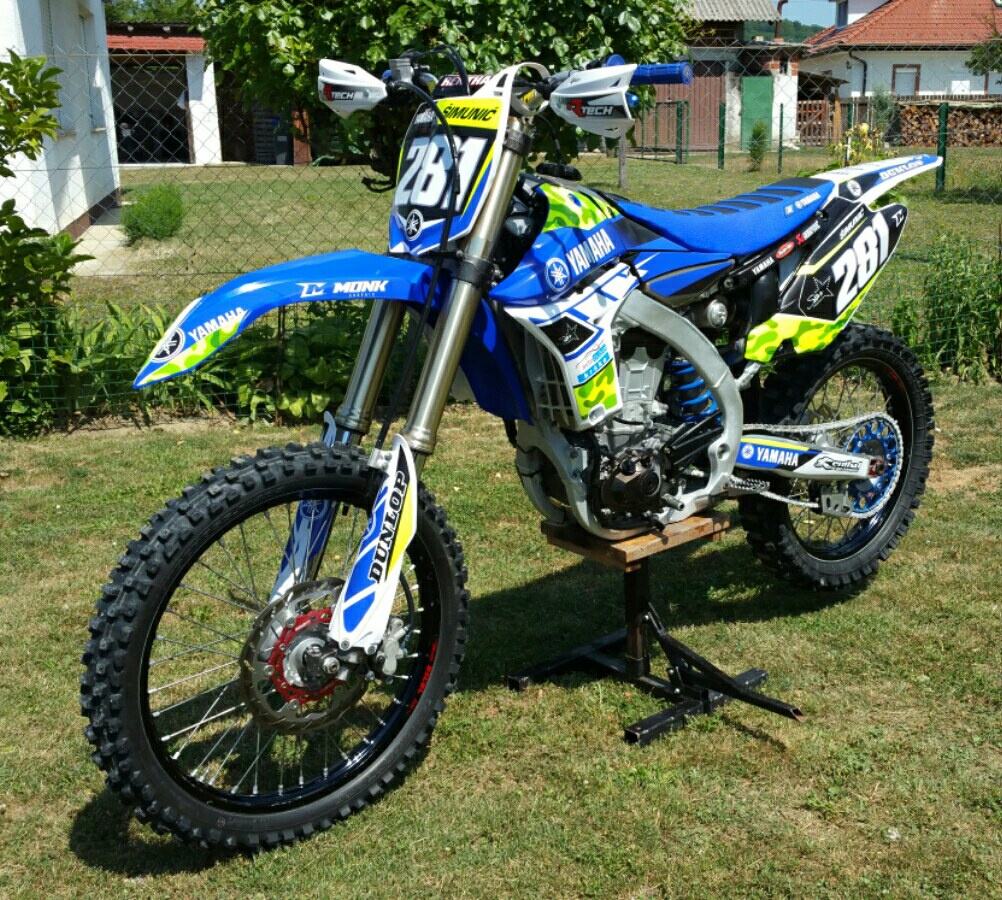 Yamaha YZF 450 500 cm3, 2013 god.