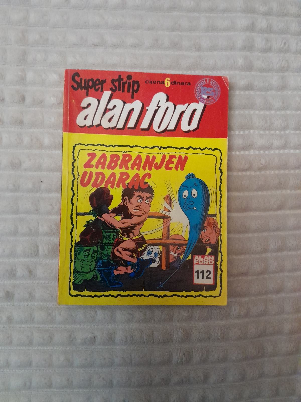 ALAN FORD 112 : ZABRANJEN UDARAC (SUPER STRIP)