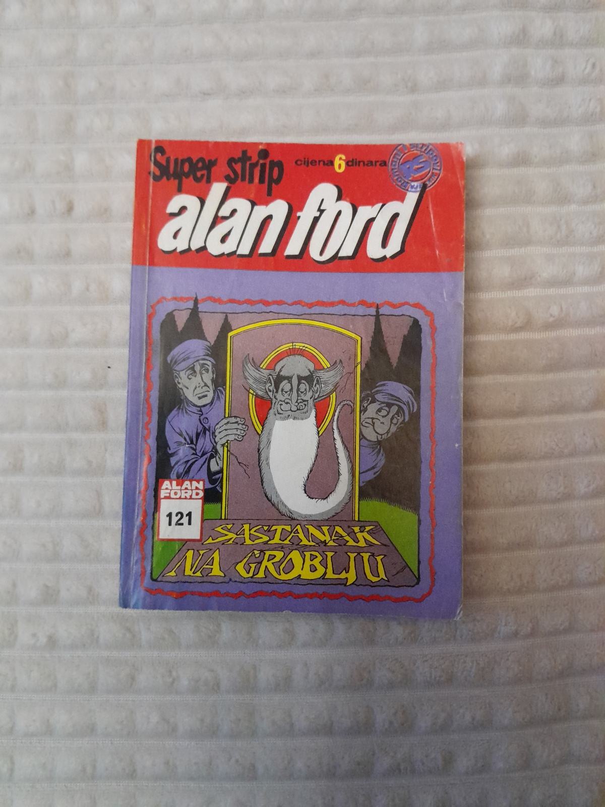 ALAN FORD 121 : SASTANAK NA GROBLJU (SUPER STRIP)