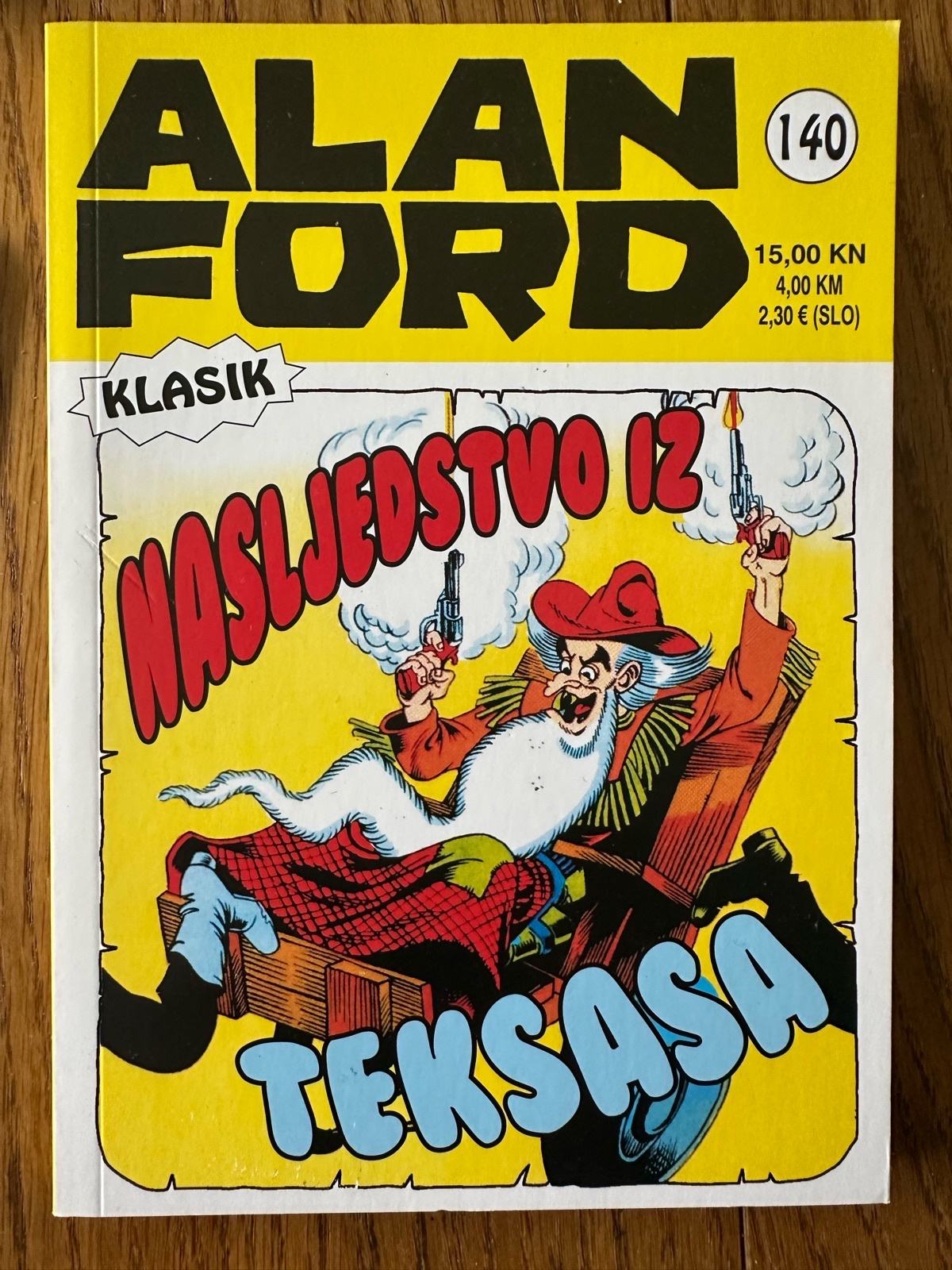 Alan Ford 140 Nasljedstvo iz Teksasa