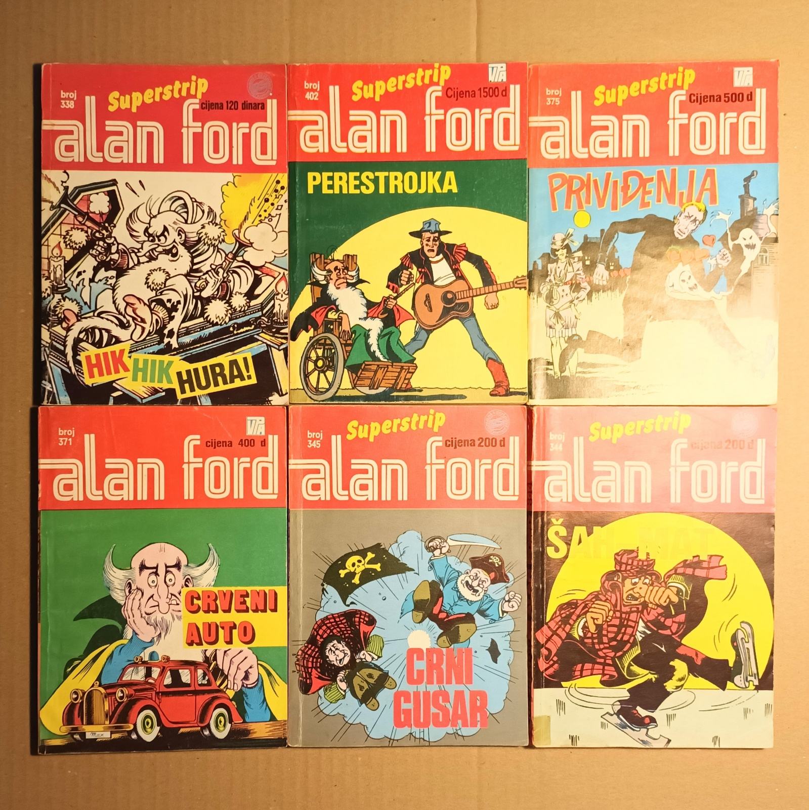 Alan Ford ⚡LOT * no. 002 *⚡