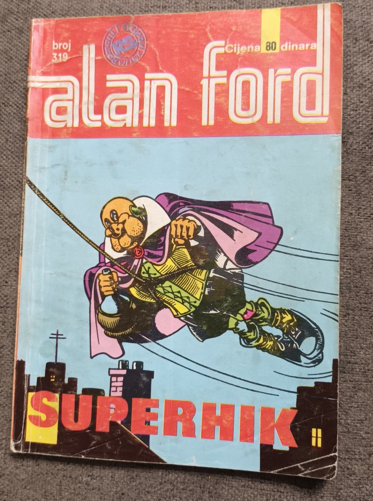 Alan Ford Superstrip #319 Superhik