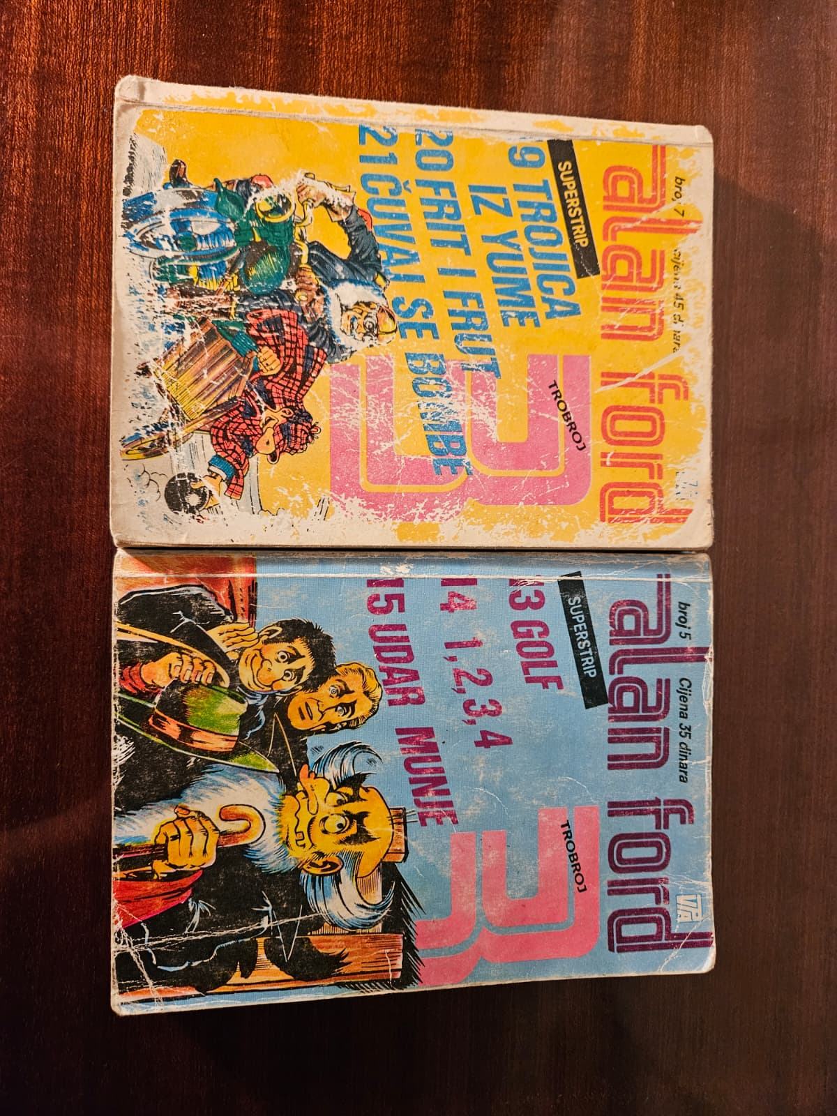 Alan ford trobroj 5 i 7