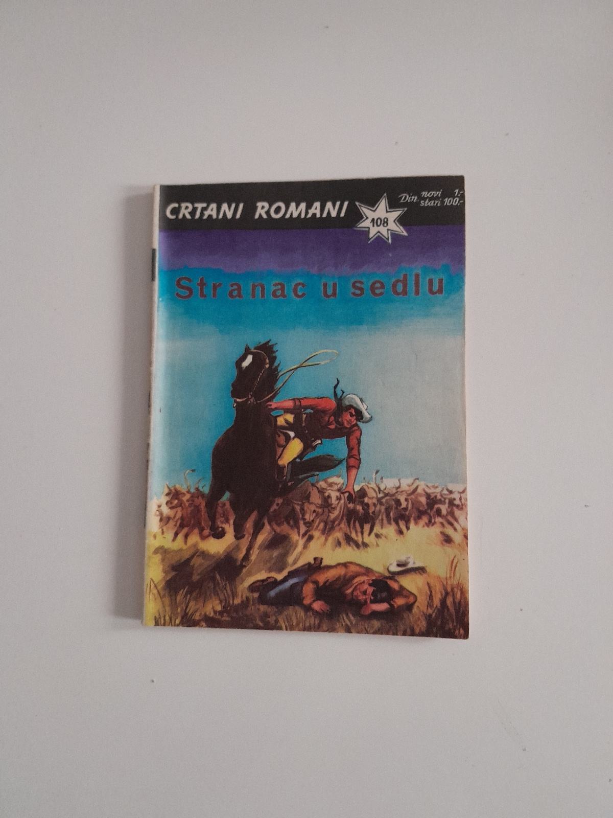 CRTANI ROMANI 108 : STRANAC U SEDLU