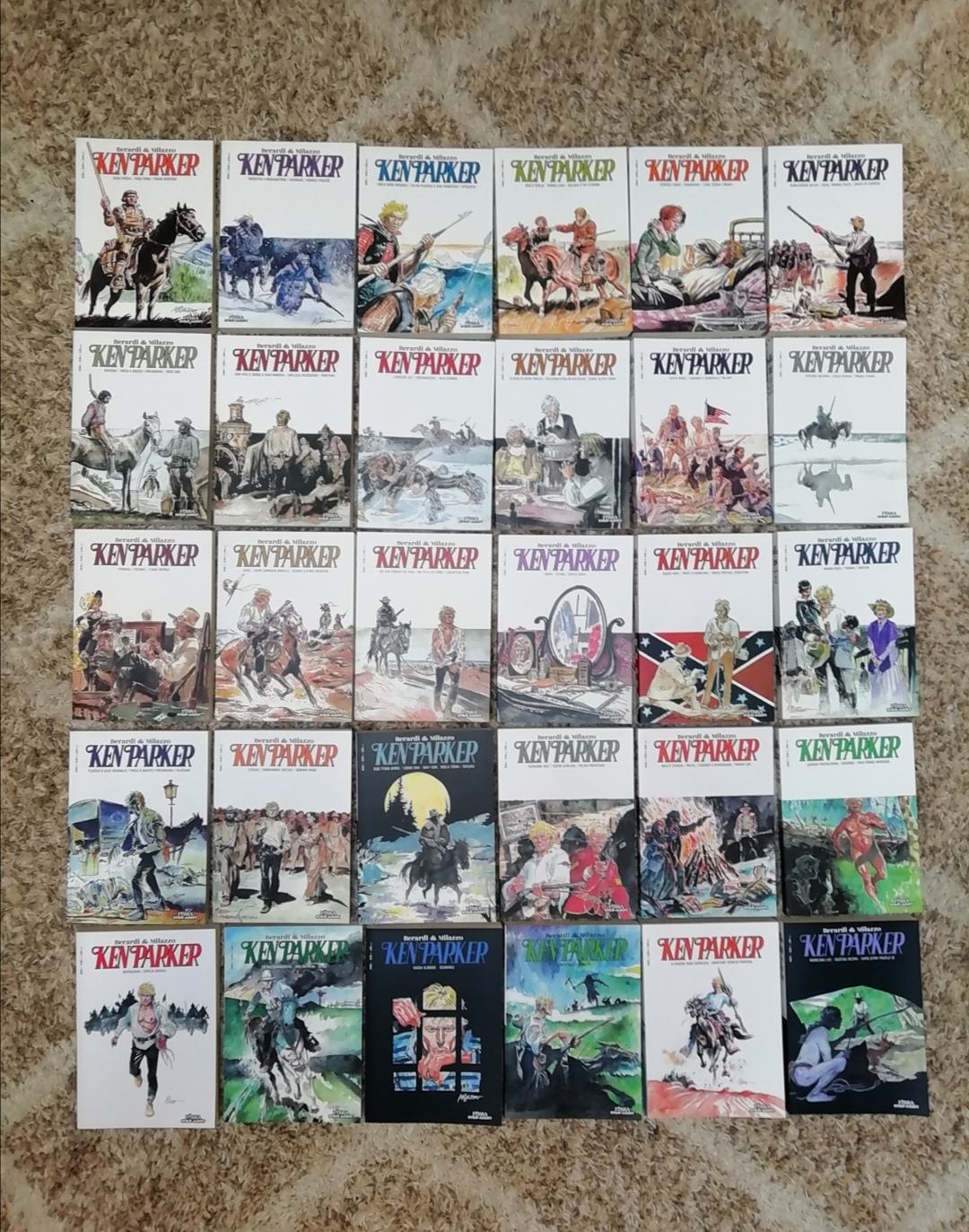 KEN PARKER KOMPLET (1 - 30) Libellus - Strip agent