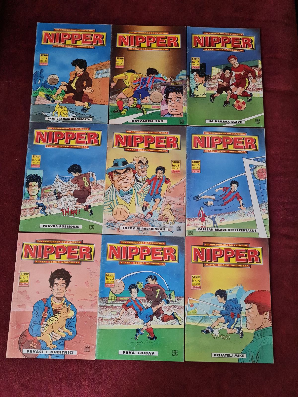Komplet Nipper SD od 1 do 9