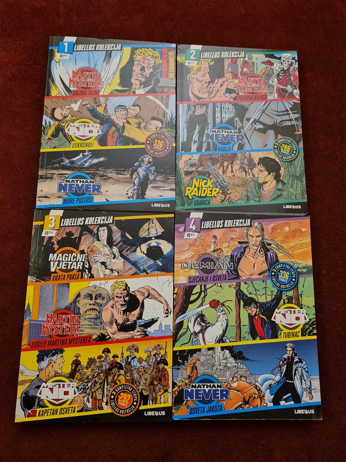 Libellus kolekcija od 1 do 4